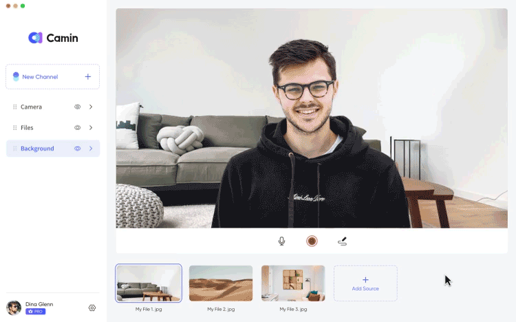 CamIn | Video Recording & Virtual Webcam Software